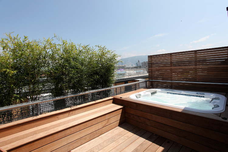 Details about the Triad 36 spa from Dimension One